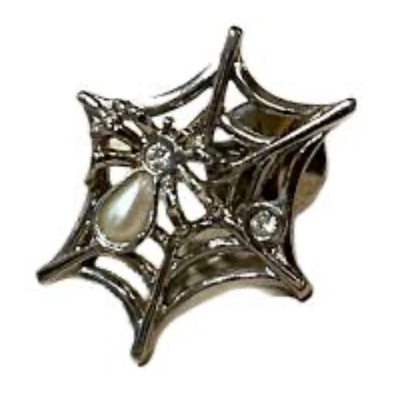 Other | Vintage Avon Halloween Pins Ghost Spider Web | Poshmark
